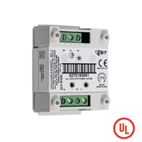 Edwards Est Siga Ct2 Dual Input Monitor Module Psb Fire Engineers