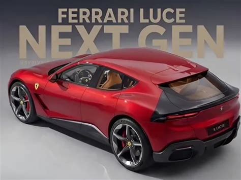 Ecco Come Potrebbe Essere La Nuova Ferrari Luce