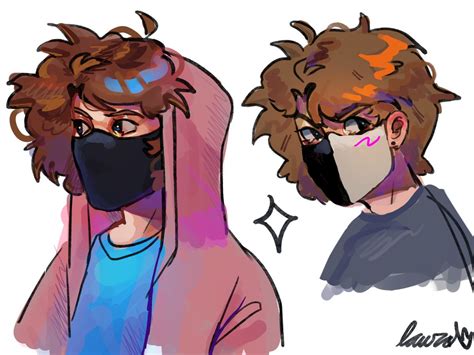 Nugget🎗 🍥 On Twitter Rt Lauraborealis Ranboo Doodles