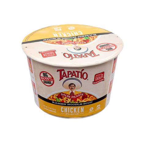 Tapatio Chicken Ramen Noodle Soup 37oz 6ct Moosoo Corporation