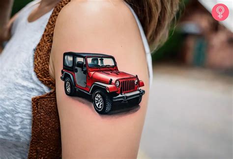 8 Adventurous Jeep Tattoo Ideas For Riders That Look Amazing