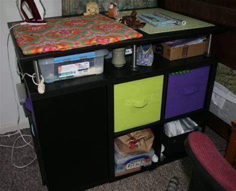 Kallax Counter Height Cutting Table