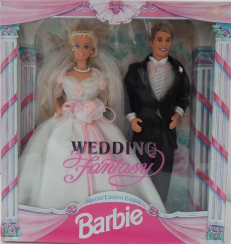 1993 Wedding Fantasy Barbie Toy Sisters