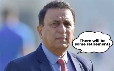 Several Players Are In Mid 30s Sunil Gavaskar Calls For Complete