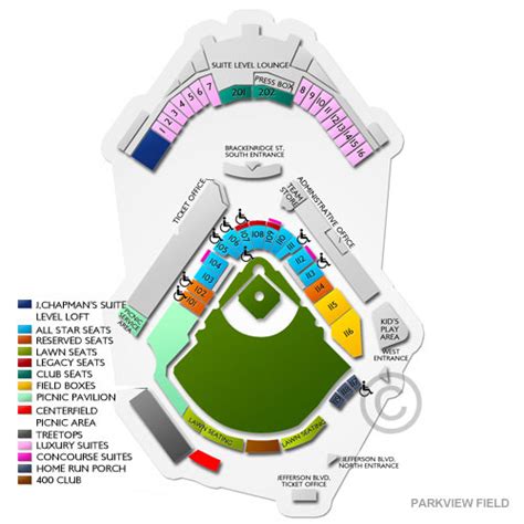 Dayton Dragons Stadium Seating Chart A Visual Reference Of Charts