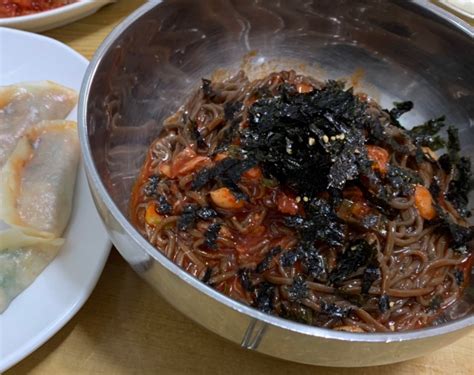 종로맛집인왕산맛집 체부동잔치집 비빔모밀 미친대존맛 네이버 블로그