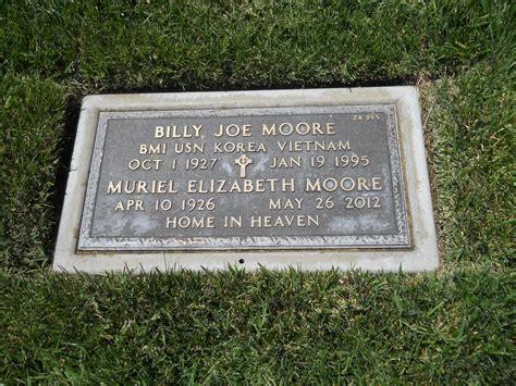 Billy Joe Moore 1927 1995 Find A Grave Memorial