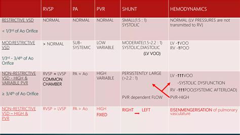 Pathophysiology Natural History Of Vsd Pptx