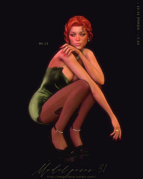 Helgatisha Ts4 Model Poses 31 Pose Pack And Cas Download