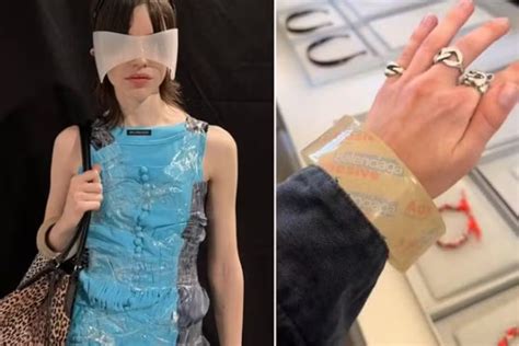 Balenciaga Ataca De Novo Com Pulseira De R Mil Que Parece Durex