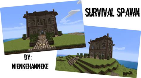 Spawn Survival Spawn Schematic Minecraft Map