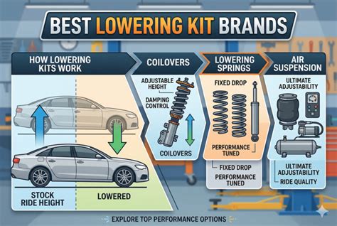 10 Best Lowering Kit Brands 2026 Best Picks Hub