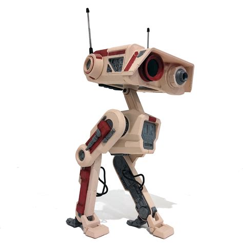 3d Printed Star Wars Bd 1 Droid Articulated Highly Detailed And Printablestar Wars Bd 1 Droid