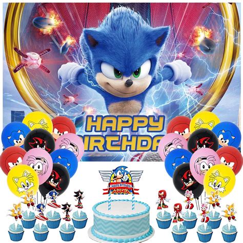 Buy Sonio Birthday Party Supplies 41pcs Sonio Birthday Party Decorations Include Happy Birthday