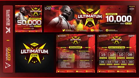 Free Fire Tournament Graphic Assets Behance
