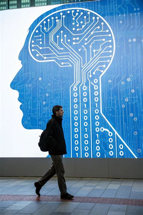 Big Data And Ai Machine Learning Concept Stock Illustration Illustration Of Ainetworking