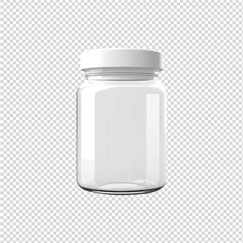 Premium Psd Plastic Jar Mockup Psd