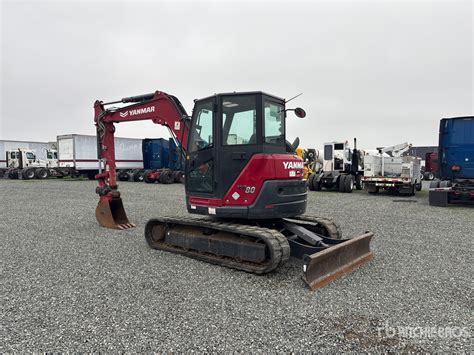 2021 Yanmar Vio80 Mini Excavator Ritchie Bros Auctioneers