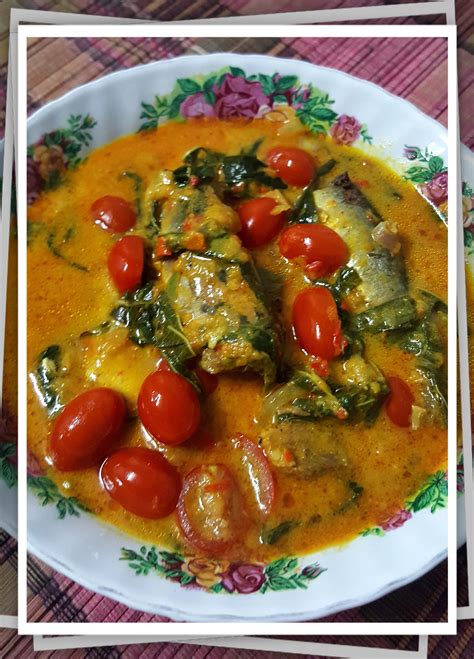 Sardin Masak Lemak Cili Api Pucuk Ubi Ini Adalah Bellarina Natasya