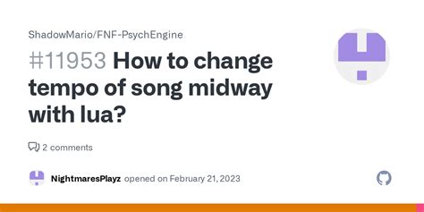 How To Change Tempo Of Song Midway With Lua Issue
