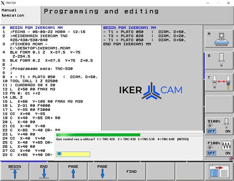 postprocesador heidenhain 426 430 530 640 mastercam