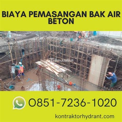 Berkelas Biaya Pemasangan Bak Penampungan Air Bawah Tanah Dibekasi