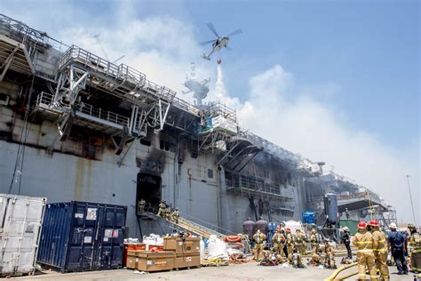 Dvids Images Uss Bonhomme Richard Lhd 6 Fire Image 9 Of 11