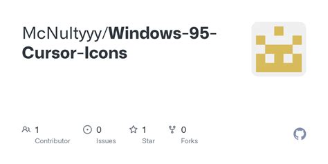 Github Mcnultyyywindows 95 Cursor Icons