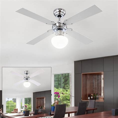 Etc Shop Deckenventilator Deckenventilator Mit Led Licht Zugschalter 3