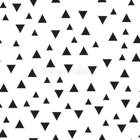 Vector Seamless Pattern With Triangles Stock Vector Illustration Of Graphic Regular 99361328