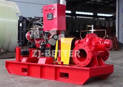 Diesel Engine Split Case Fire Pump Better Technology Co Ltd