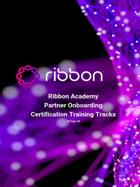 Ribbon Partner Onboarding Certification Training Pdf Session Initiation Protocol Human