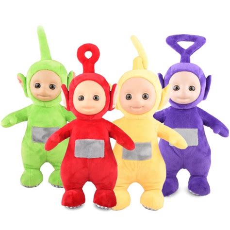 MASKOTKA TELETUBISIE ZESTAW 4 SZTUK DUŻE 25 CM ślub Halloween