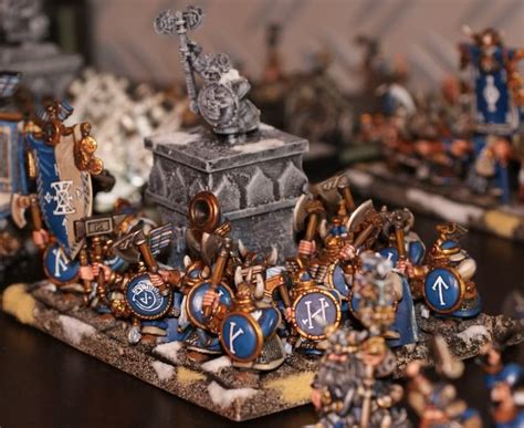 Fantasía warhammer, Miniaturas, Dioramas