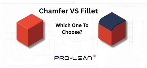 Fillet Vs Chamfer Making The Right Choice In Design