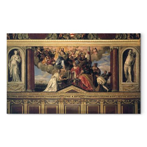 Reproduction Painting Allegory Of The Battle Of Lepanto Paolo