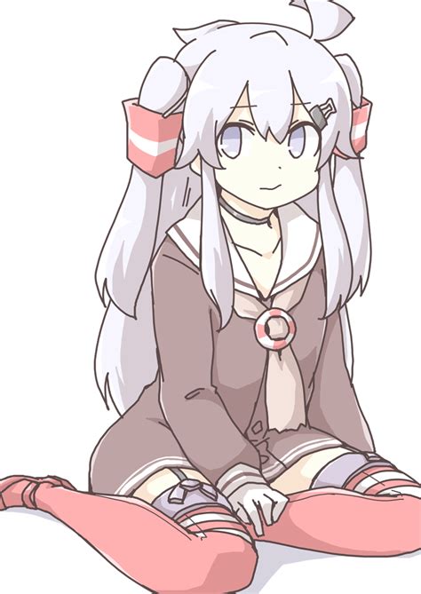 Safebooru Ahoge Akara Kai Amatsukaze Kancolle Amatsukaze Kancolle