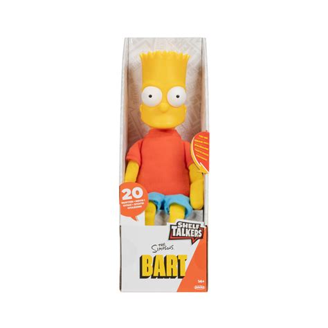 Figura Bart Jakks Shelf Talkers The Simpsons 12 Pulgadas Delsol