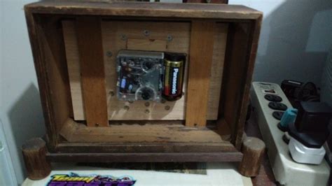 Vintage Wooden Citizen Transistor Clock Hobbies And Toys Memorabilia