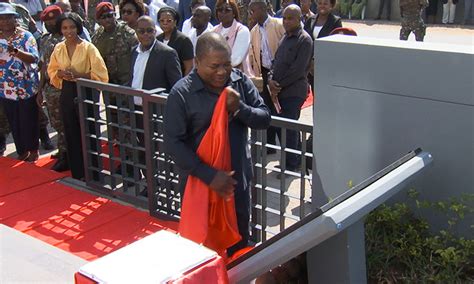 Filipe Nyusi inaugura Tribunal Judicial de Infulene O País A