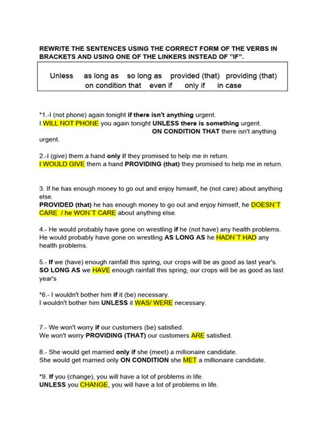 Conditional Linkers Pdf Foreign Language Studies Conditional Linkers Pdf Foreign Language Studies