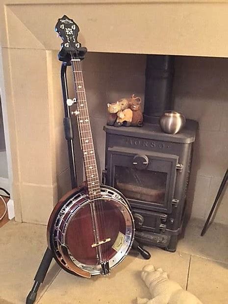 Martin Sigma Sb 25 5 String Banjo Korea With Deluxe Hard Reverb Uk