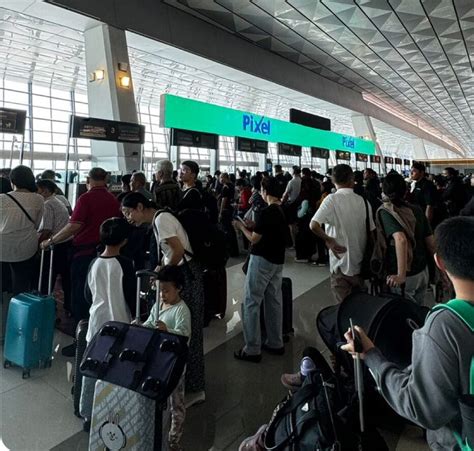Layanan Imigrasi Di Bandara Terganggu Penumpang Diimbau Datang Lebih Awal Lensa Banten