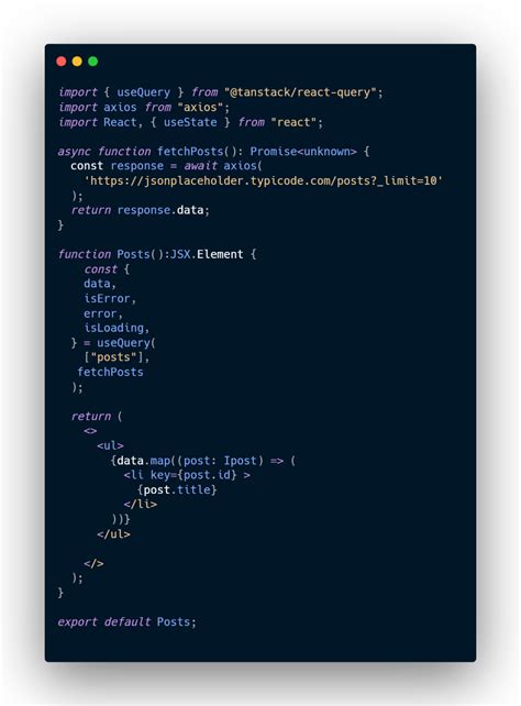 کار با React Query در Nextjs ویرگول