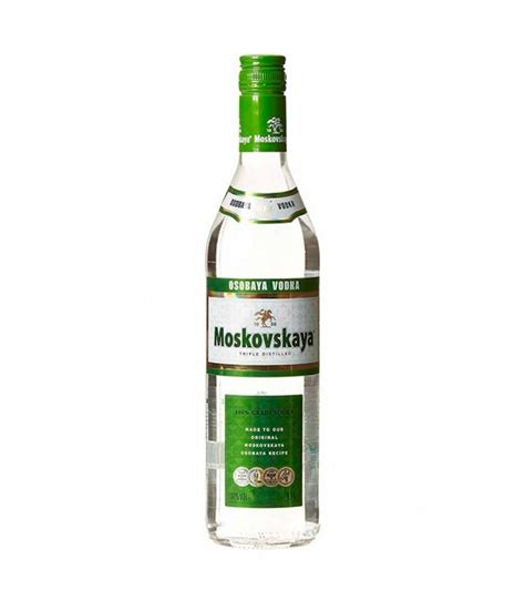 Buy Vodka Moskovskaya | ENBOTELLA