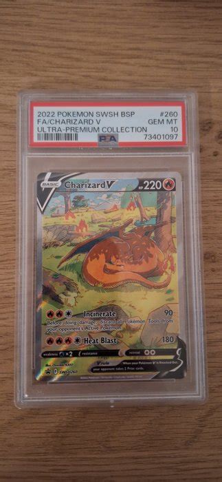The Pokémon Company Pokémon Graded Card 2022 pokemon swsh bsp FA