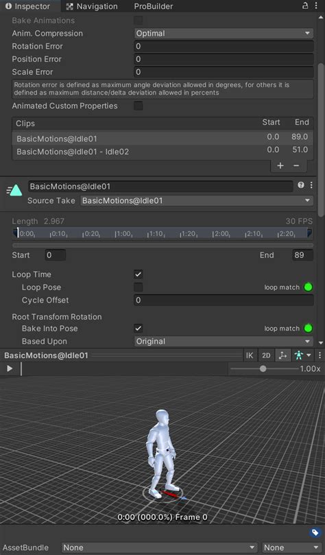 Unity Animation
