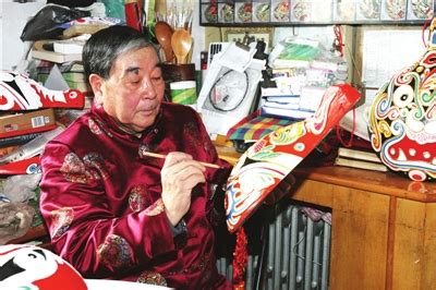 陕西社火脸谱册页 馆藏展示 南昌市中国工艺美术大师博物馆