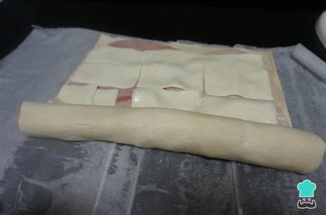 Espirales De Jamon York Y Queso Fácil
