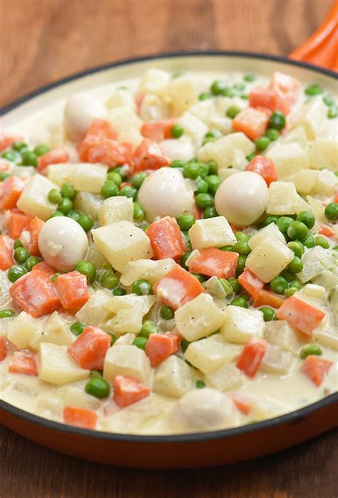 How To Cook The Best Creamy Mixed Vegetables A Vegetarian Recipe Eat Like Pinoy